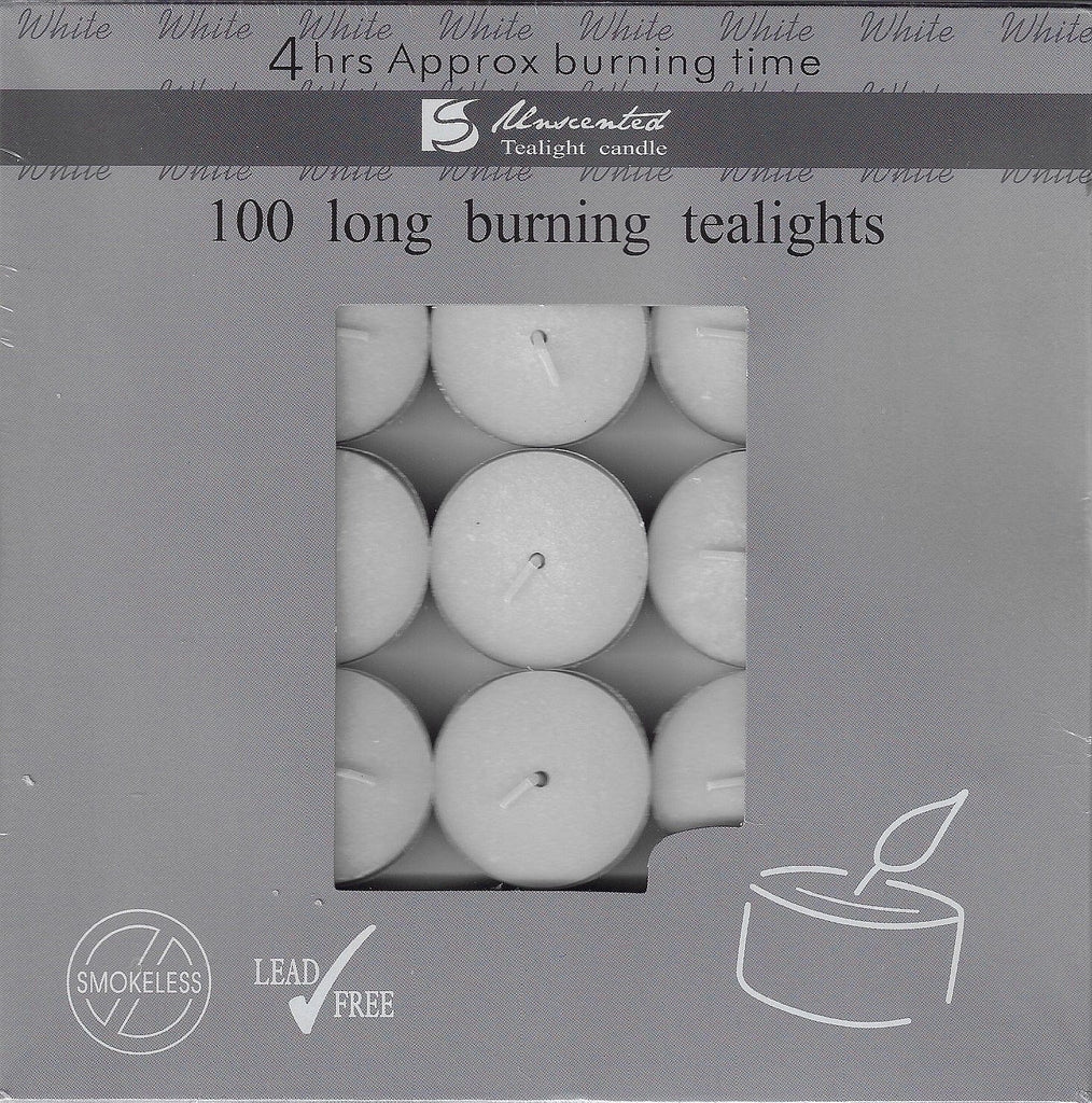 TEALIGHTS 4HR - PACK 100 – Haven & Space Berry