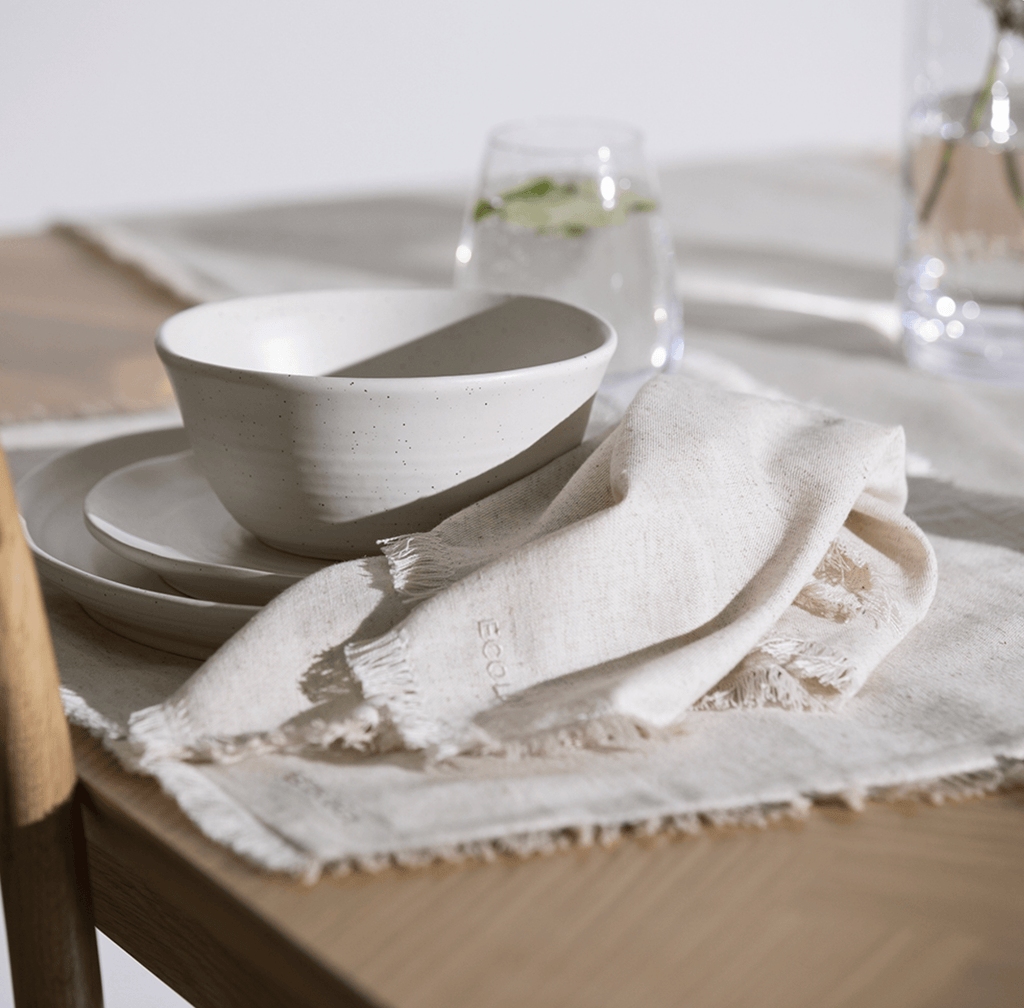 Flax Cotton Table Napery – Haven & Space Berry